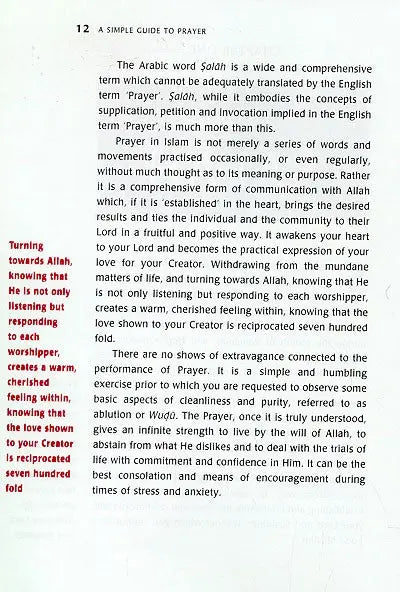 A Simple Guide to Prayer for Beginners Published by Kube... – Mecca Books