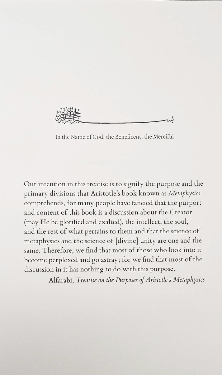 Alfarabi, Book of Letters (Kitab Al-Huruf) – Mecca Books