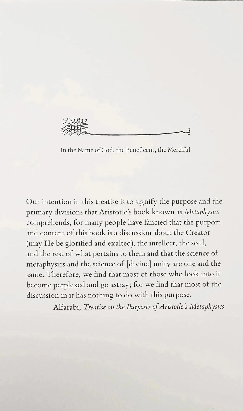 Alfarabi, Book of Letters (Kitab Al-Huruf) – Mecca Books