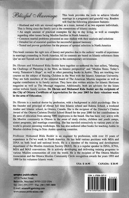 Blissful Marriage: A Practical Islamic Guide Published by Amana... – Mecca Books