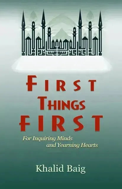 First Things First Published by OpenMind Press available at Mecca ...