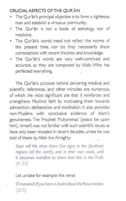 Medical Miracles of the Quran Published by Kube Publishing... – Mecca Books