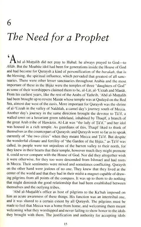 Muhammad (S): His Life Based on the Earliest Sources Published by ...
