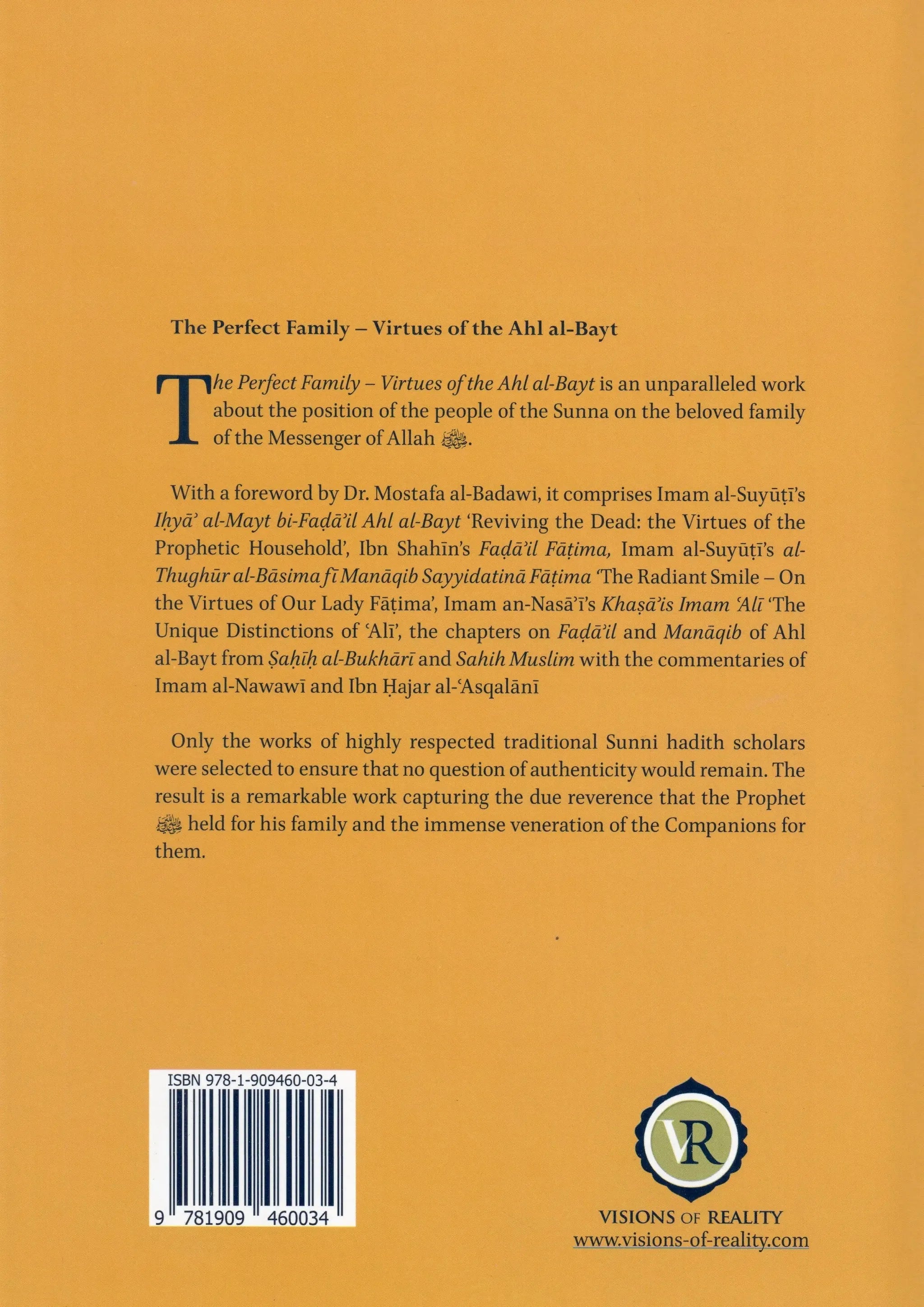 Perfect Family - Virtues of the Ahl al-Bayt (From Sunni Hadith ...