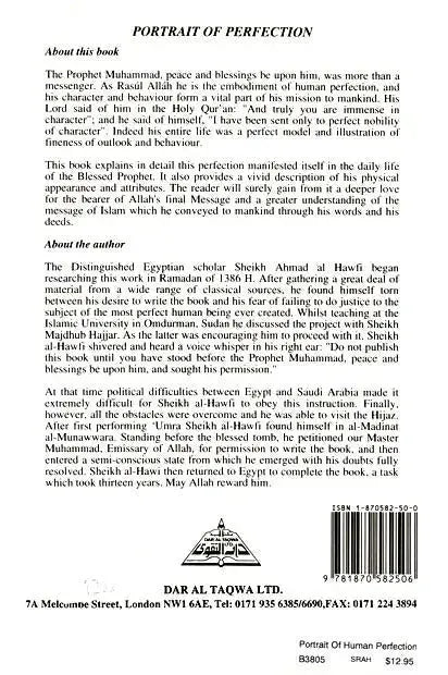 Portrait of Human Perfection: A Description of the Appearance and ...