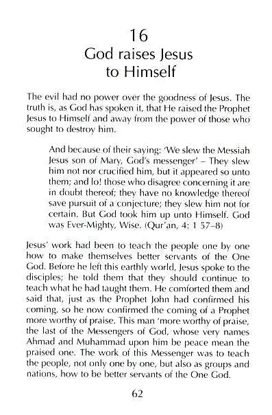 The Great Miracle: The Story of Prophet Isa (Jesus) Published by ...