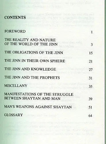 The Jinn In The Qur'an and The Sunna Published by Dar Al Taqwa ...