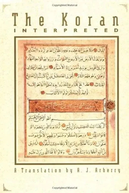 The Koran Interpreted Published by Touchstone Books available at ...