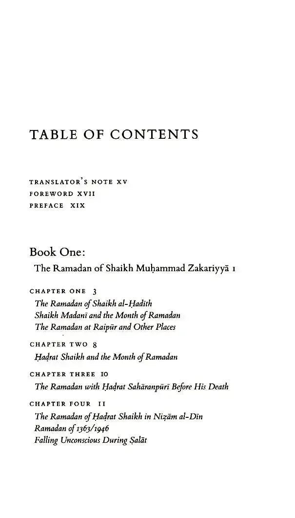 The Ramadan of Shaikh al Hadith Muhammad Zakariyya and our Elders ...